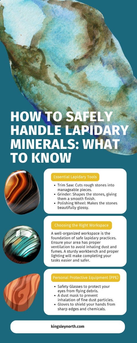 How To Safely Handle Lapidary Minerals: What To Know - Blog